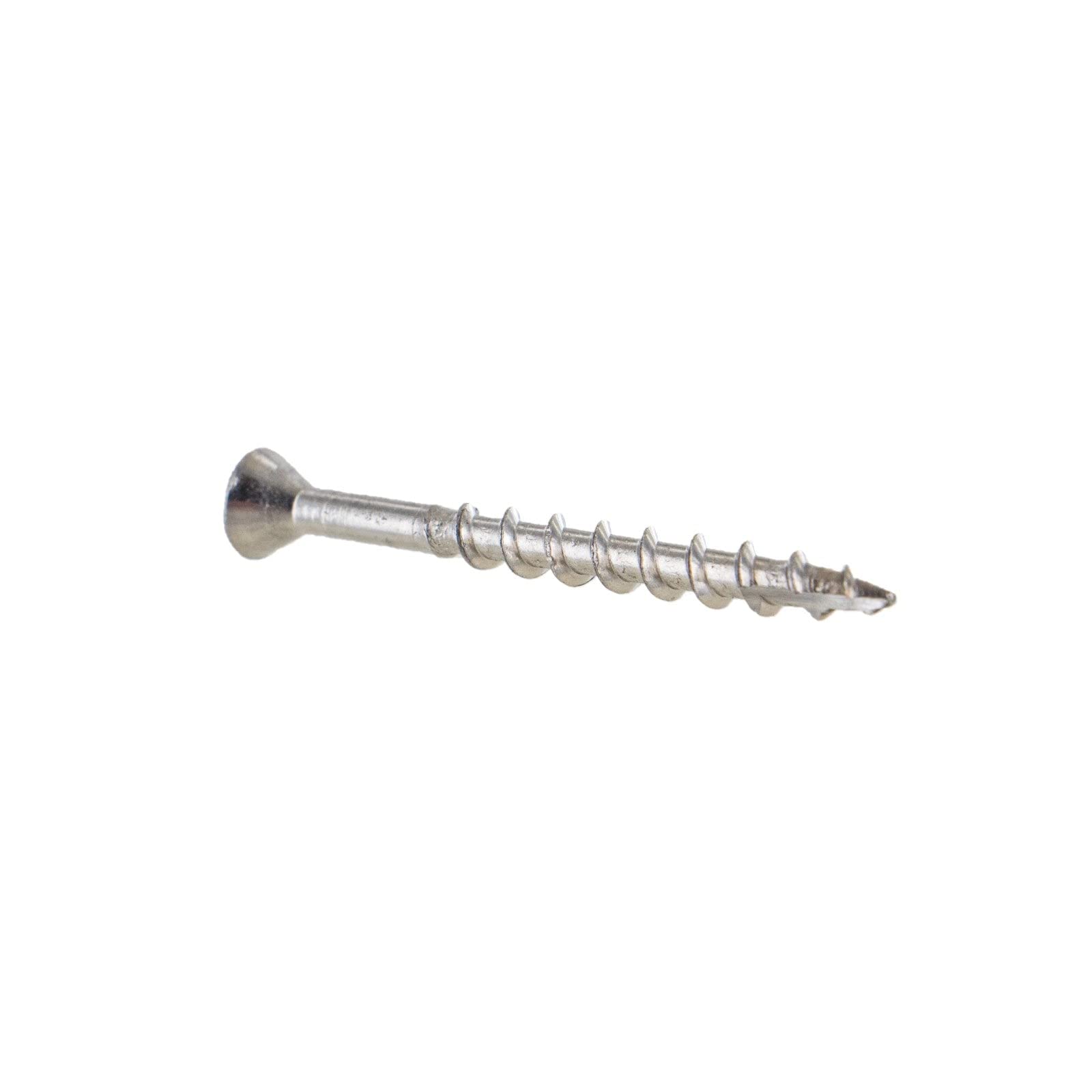 Conquest #8 x 2-½ Type 316 Stainless Steel Marine Grade Trim Head Deck Screws (Pack of 350) for Decks, Docks, Jetties, Fences, Walkways, or Marine Applications