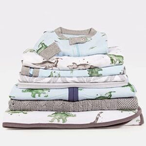 Burt's Bees Baby - Reversible Blanket, Nursery, Stroller & Tummy-Time Organic Jersey Cotton Quilted Infant & Toddler Bedding