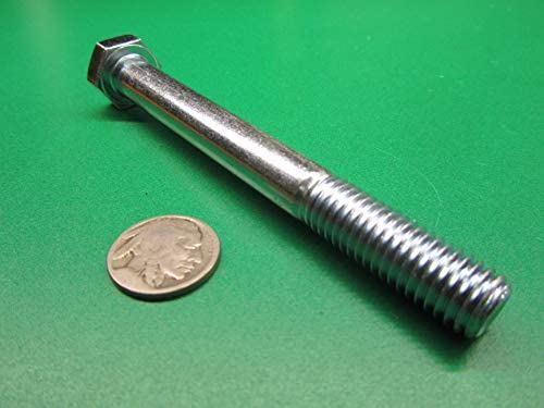 Class 10.9 Zinc Steel Hex Bolts PT M12 x 1.75 mm x 110 mm Long 5 pcs