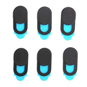 01 02 015 webcam sticker, 6pcs practical webcam cover for laptops pcs and tablets