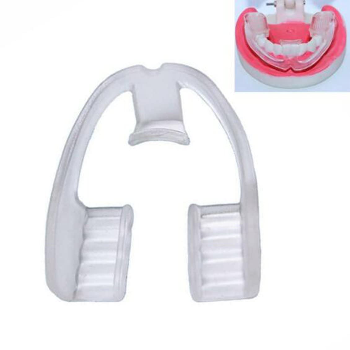 Qiningxia Snoring ive Cover Grinding Teeth Guard for Children Adults, Transparent, Medium