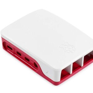 SZHRRGY Raspberry Pi Official Raspberry Pi Case for Raspberry Pi 4 (Case Only)