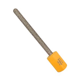 gytycatah diamond mortar raking bits 5/16" x 4" for old mortar brick concrete stone removal, diamond mortar router, 5/8"-11 threads (yellow)