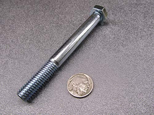 Class 10.9 Zinc Steel Hex Bolts PT M12 x 1.75 mm x 110 mm Long 5 pcs