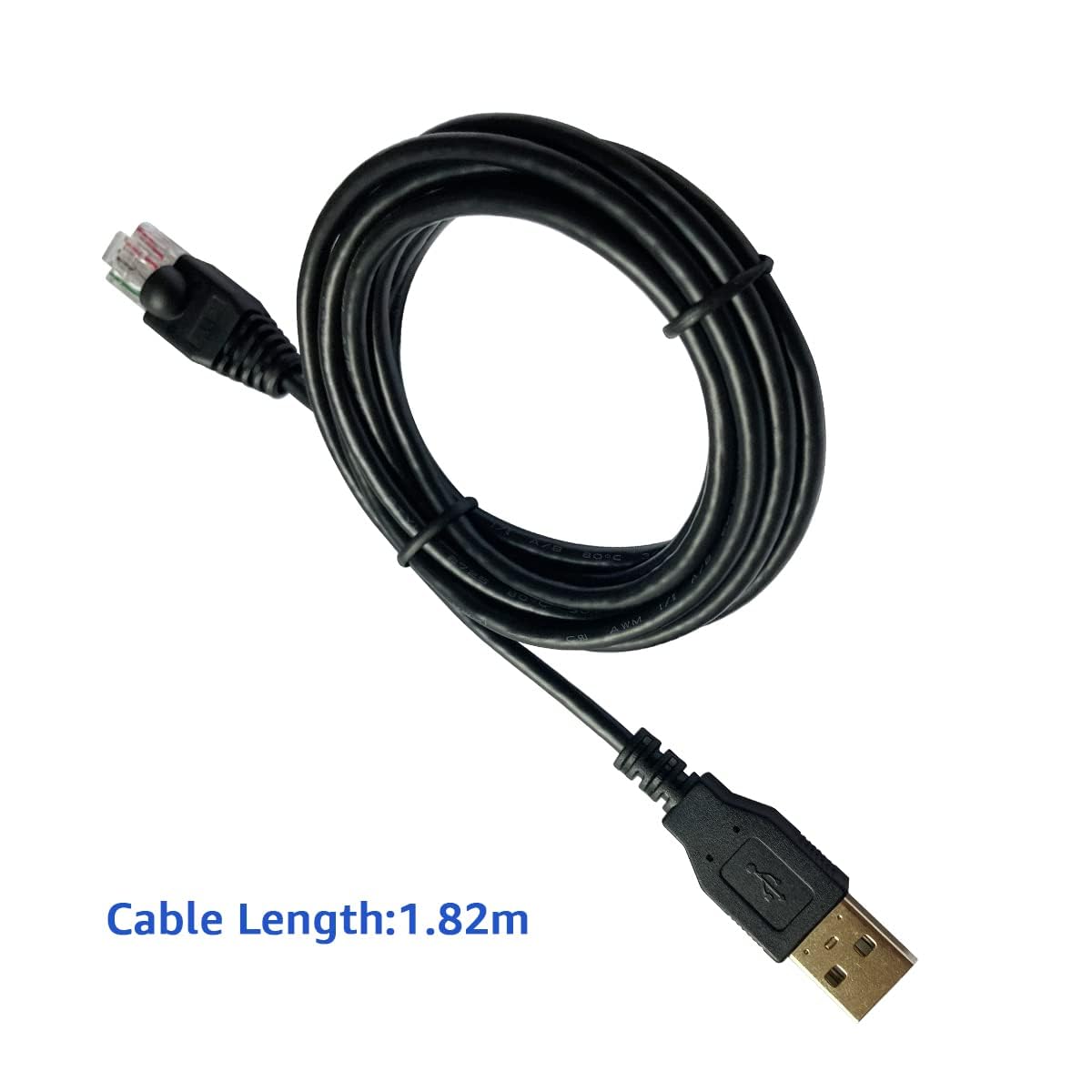 DSD TECH SH-RJ50A USB to RJ50 Cable for APC UPS PowerChute Equivalent to AP9827(1.8M/6FT)