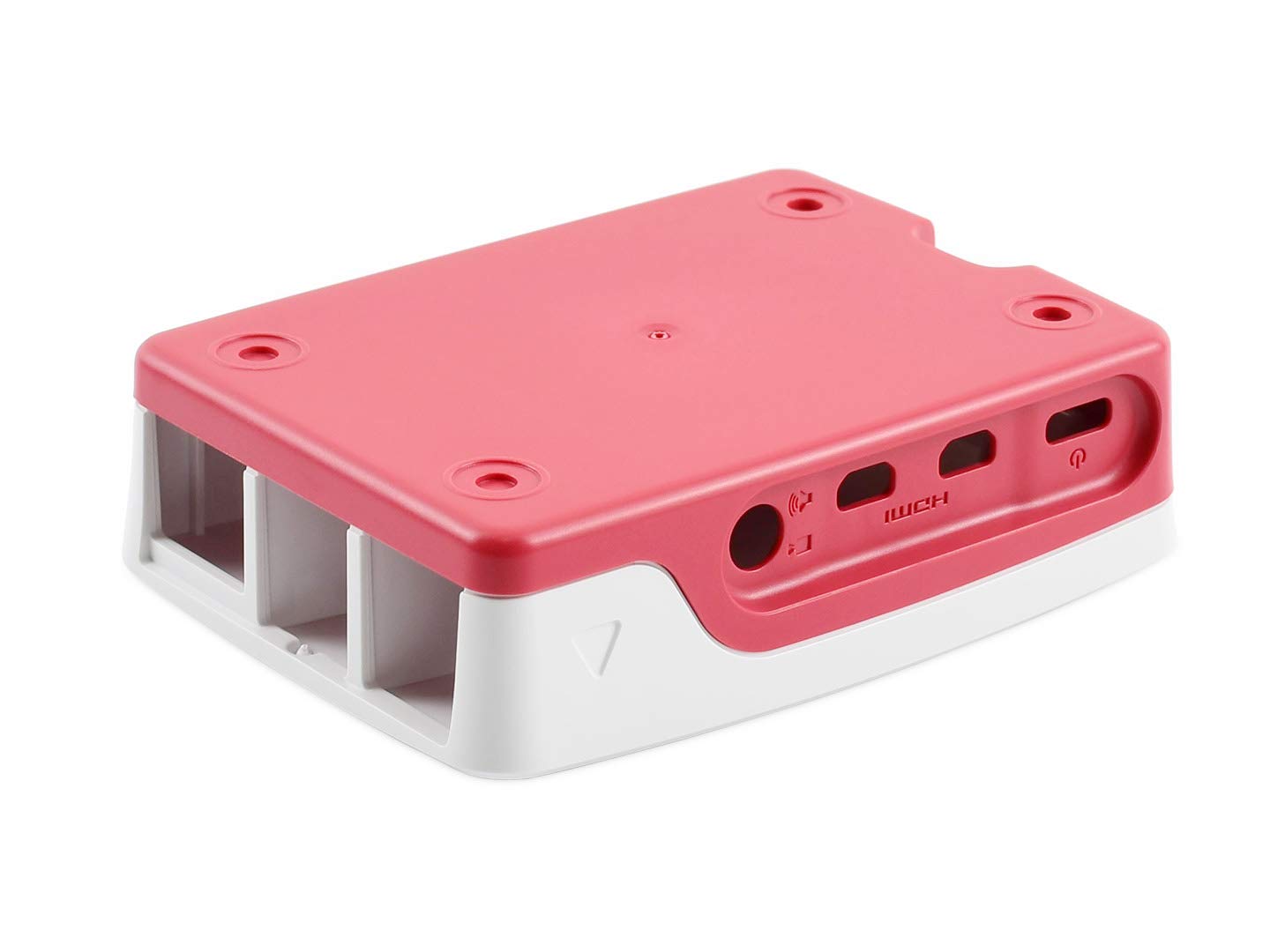 SZHRRGY Raspberry Pi Official Raspberry Pi Case for Raspberry Pi 4 (Case Only)