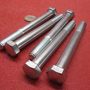 Class 10.9 Zinc Steel Hex Bolts PT M12 x 1.75 mm x 110 mm Long 5 pcs