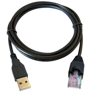 dsd tech sh-rj50a usb to rj50 cable for apc ups powerchute equivalent to ap9827(1.8m/6ft)