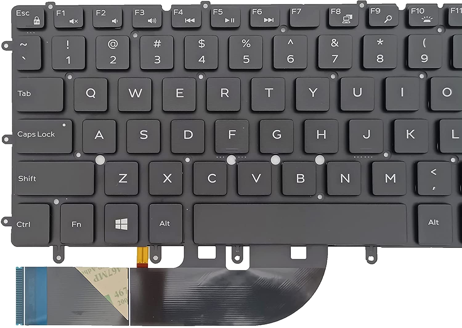 KBRPARTS Replacement Keyboard for 13 9343