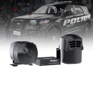 abrams tornado low frequency siren intersection clearing system (add-on to any 100-200 watt siren system) swat fire truck ems atv pov police car siren speaker system powerful low vibration tone