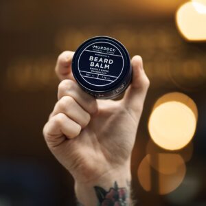 Murdock London Beard Balm | Feel Soft, Comfortable & Healthy Facial Hair & Skin | Made in England