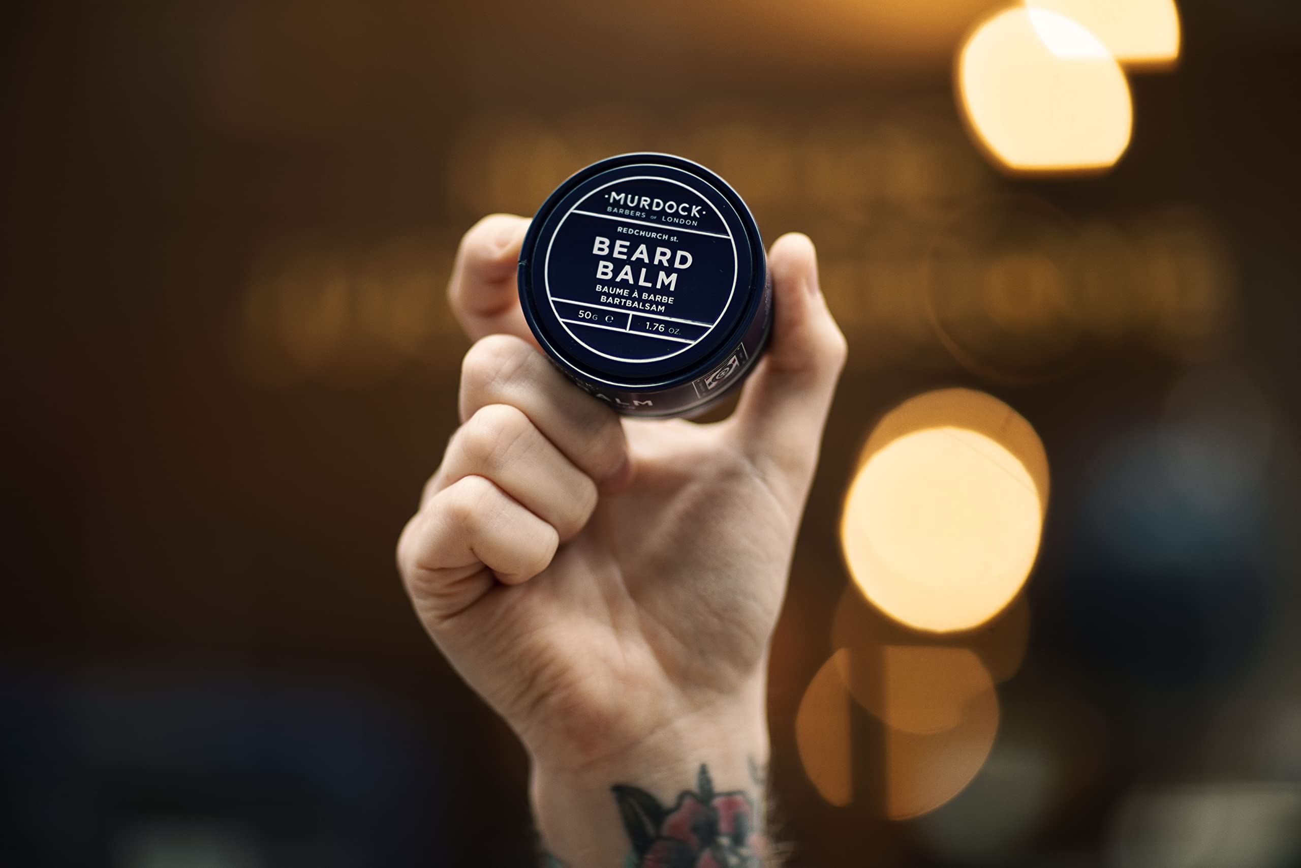 Murdock London Beard Balm | Feel Soft, Comfortable & Healthy Facial Hair & Skin | Made in England