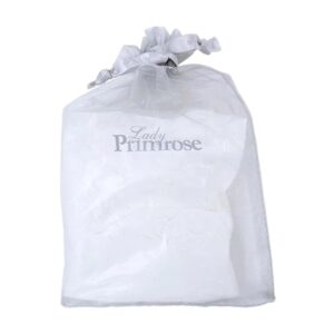 lady primrose, tryst dusting silk in organza bag, refill, 3 ounces