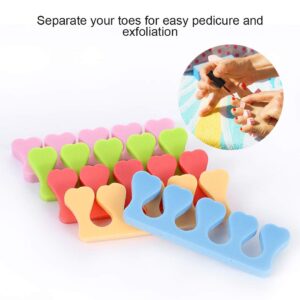 10 Pcs Toe Separators Finger Separators, Soft Sponge Toe Separators Pedicure, Toe Finger Dividers for Women Men Nail Art Pedicure Manicure Polishing Coating Gel Painting Beauty Accessories