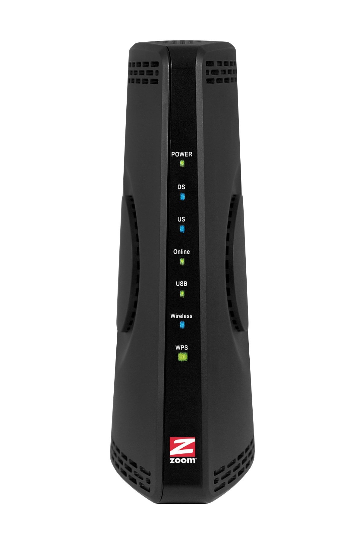 Zoom 5350 Cable Modem/Router with DOCSIS 3.0 Speed Black (Renewed)