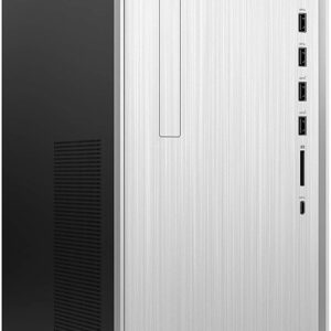 HP Pavilion TP01 Desktop Computer, AMD Ryzen 7-5700G Processor (Beats Core i9-10900), AMD Radeon, 32 GB RAM, 1 TB PCle NVMe SSD, 9 USB Ports, Wireless-AC, Bluetooth, HDMI, Windows 11 Pro