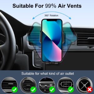 2022 Smart Wireless Car Charger Phone Holder, Wireless Auto Sensing Cell Phone Car Chargers Holder Car Phone Holder Compatible for iPhone13/12 11/ Pro/XS/XR/ 8 Plus, Samsung S10 /S9 / Note10 / Note9