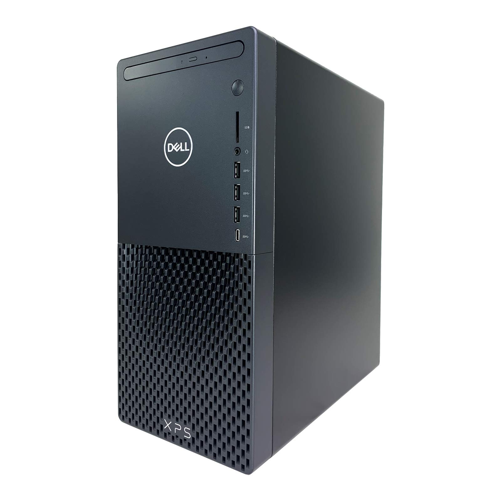 Dell XPS 8940 Desktop Computer - 11th Gen Intel Core i7-11700 8-core up to 4.9 GHz CPU, 16GB RAM, 256GB SSD, Intel UHD Graphics 750, Killer Wi-Fi 6, 500W PSU, DVD Burner, Windows 11 Pro, Black