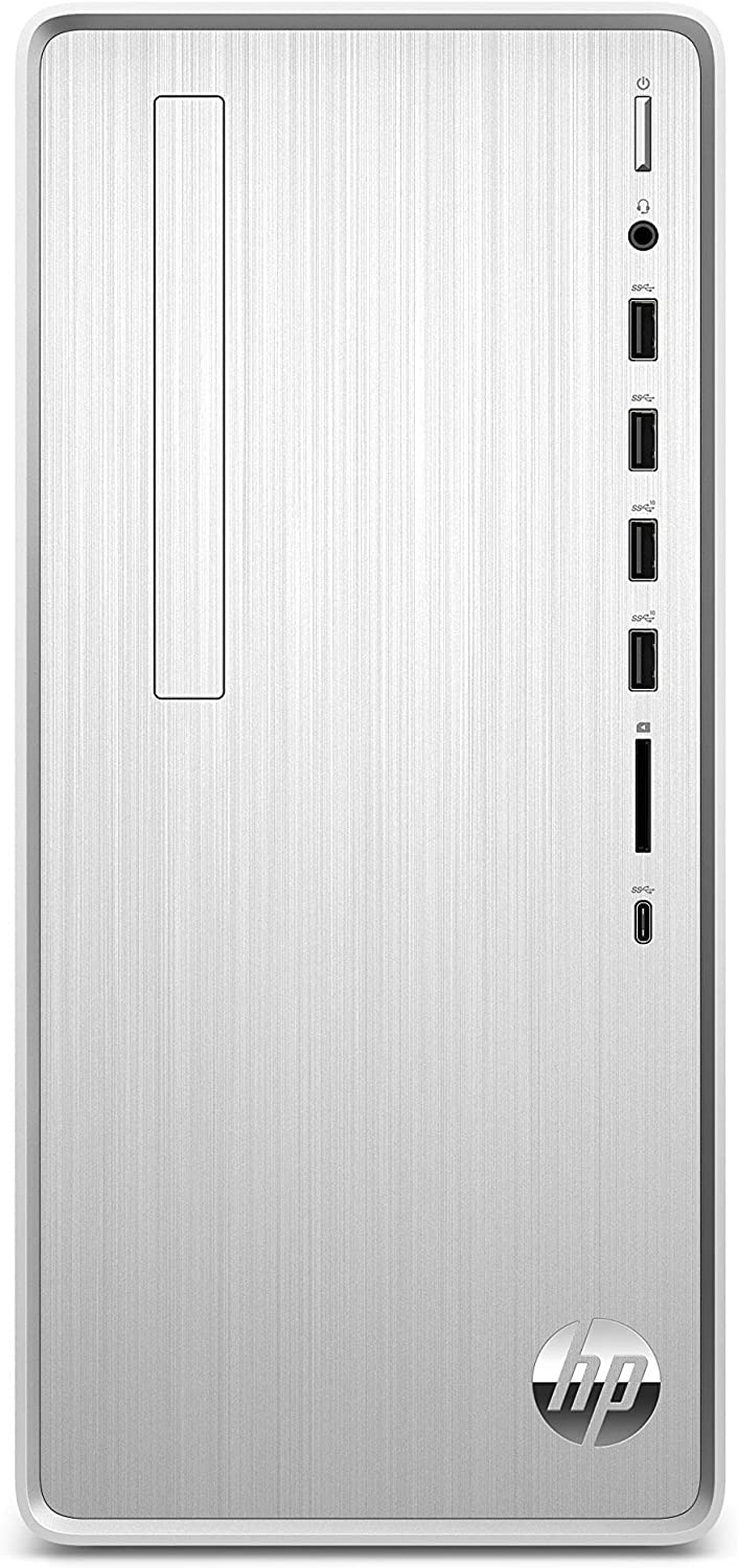 HP Pavilion TP01 Desktop Computer, AMD Ryzen 7-5700G Processor (Beats Core i9-10900), AMD Radeon, 32 GB RAM, 1 TB PCle NVMe SSD, 9 USB Ports, Wireless-AC, Bluetooth, HDMI, Windows 11 Pro