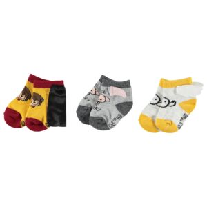 harry potter infant baby boy socks 3 pack gift set (0-12 months) - baby booties for boys with cape