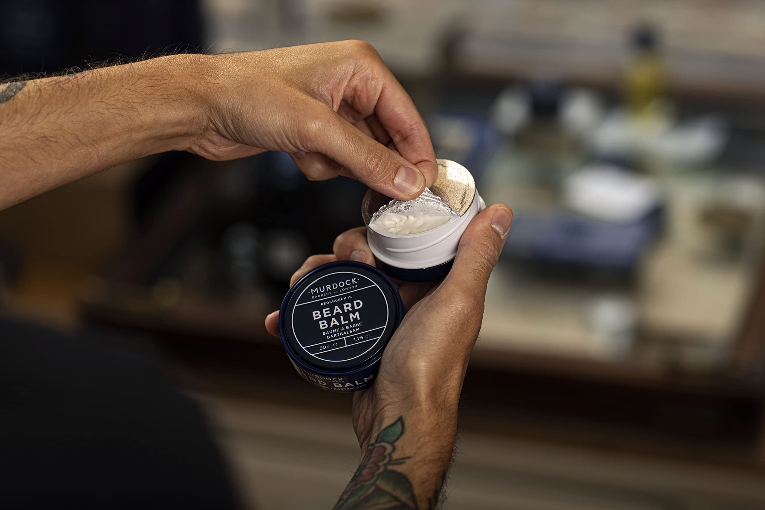 Murdock London Beard Balm | Feel Soft, Comfortable & Healthy Facial Hair & Skin | Made in England