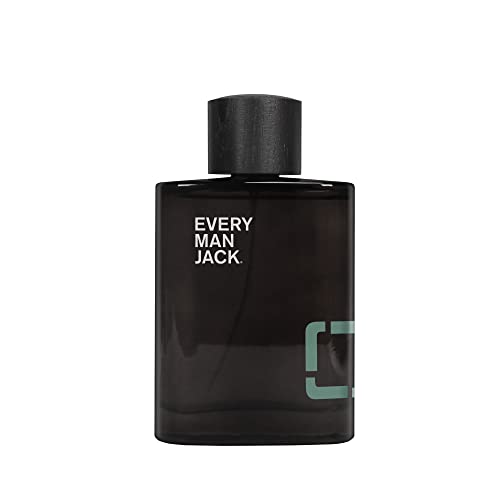 Every Man Jack Mens Sea Salt Cologne for Outdoor Guys - Notes of White Woods, Citron, Fresh Herbs, Marine Accord and a Touch of Vanilla - Long Lasting and No Harmful Chemicals - 3.4 FL-ounce - 1 Bottle