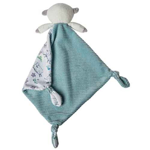 Mary Meyer Little Knottie Lovey Security Blanket, 10 x 10-Inches, Lamb, (43204)