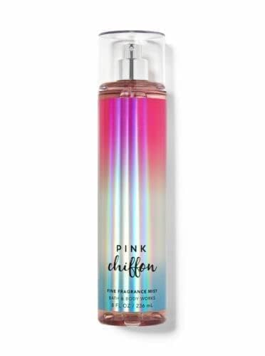 Bath & Body Works Pink Chiffon Signature Collection Fragrance Mist 8 Fl Oz (Pink Chiffon)