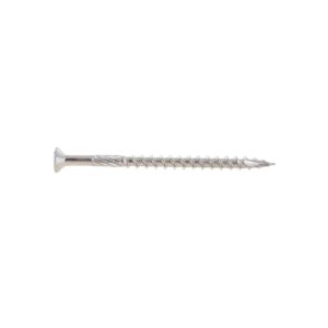 conquest #10 x 2 type 316 stainless steel marine grade flat head deck screws (pack of 350) for decks, docks, jetties, fences, walkways, or marine applications