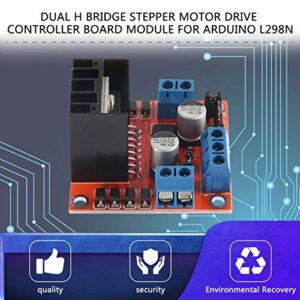 Kongqiabona Dual H Bridge Stepper Motor Drive Controller Board Module for Arduino L298N