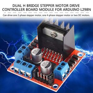 Kongqiabona Dual H Bridge Stepper Motor Drive Controller Board Module for Arduino L298N