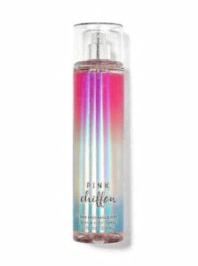 bath & body works pink chiffon signature collection fragrance mist 8 fl oz (pink chiffon)