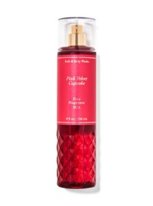 bath & body works pink velvet cupcake signature collection fragrance mist 8 fl oz (pink velvet cupcake)