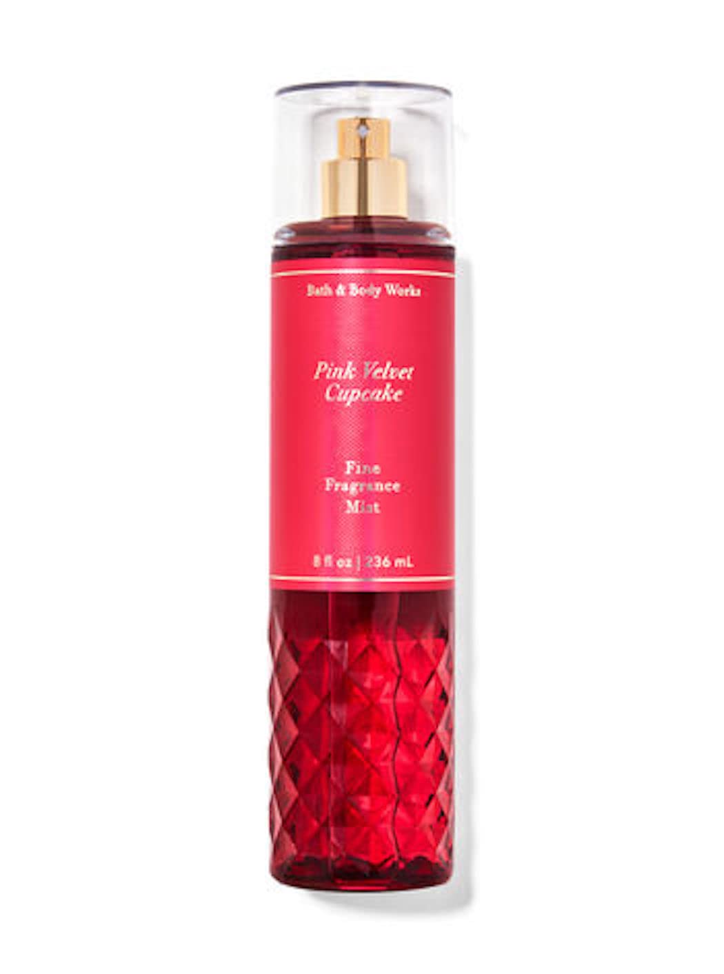 Bath & Body Works Pink Velvet Cupcake Signature Collection Fragrance Mist 8 Fl Oz (Pink Velvet Cupcake)