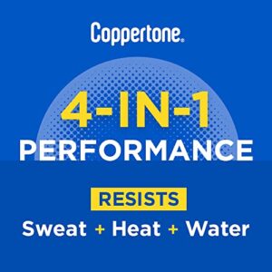 Coppertone SPORT Sunscreen Spray SPF 70, Water Resistant Sunscreen, Broad Spectrum SPF 70 Sunscreen, Bulk Sunscreen Pack, 5.5 Oz Spray, Pack of 3