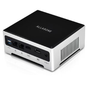 allasone mini pc windows 11 pro core i7-1165g7,mini computer dual lan,32gb ddr4 ram 512gb m.2 nvme ssd,micro computer usb3.0 hdmi dp, dual band wifi bt 4.2