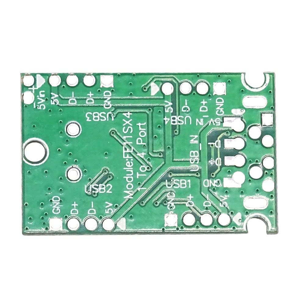 Industrial-Grade USB2.0 Expansion Module HUB hub 1 Minute 4 1 Drag 4 Interface Adapter Development Board Free Drive