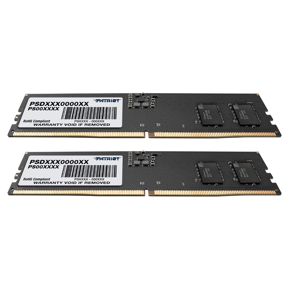 Patriot Memory Signature Line Series DDR5 16GB (2 x 8GB) 4800MHz UDIMM Kit - PSD516G4800K