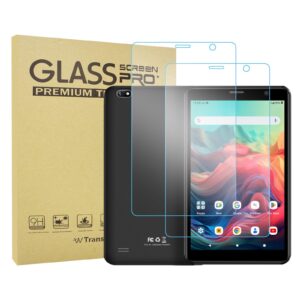 transwon (for sky pad 8 pro tablet/sky pad 8 tablet) 2pcs tempered glass screen protector for skypad 8 pro tablet and sky pad8 tablet 8 inch