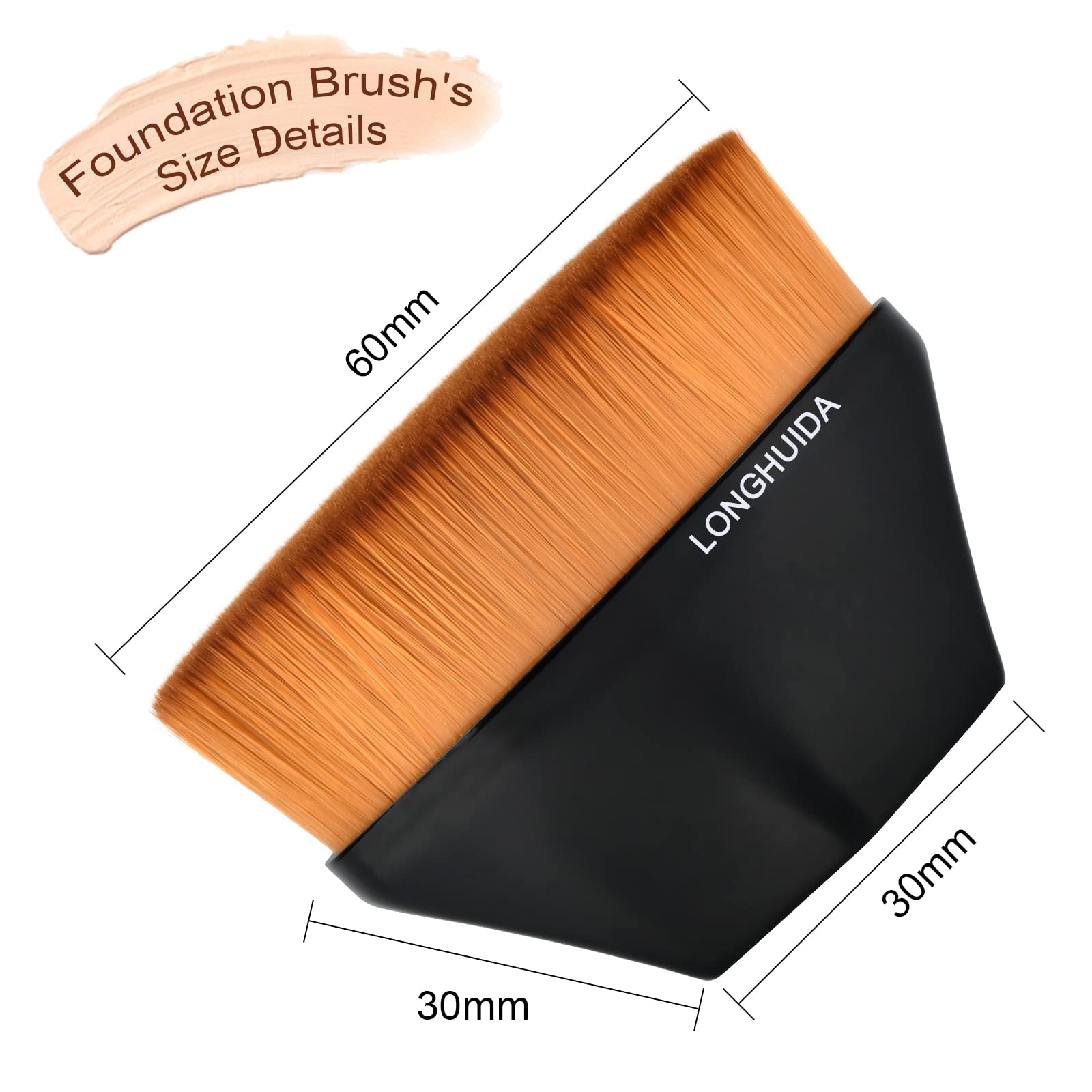 Kabuki Foundation Brush Professional Makeup Brushes Foundation Brush,Multifunctional Makeup Brushes