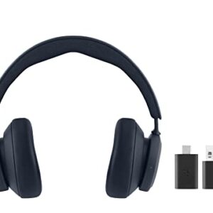 Bang & Olufsen Beoplay Portal - Comfortable Wireless Noise Cancelling Gaming Headphones for PC and Playstation, Navy