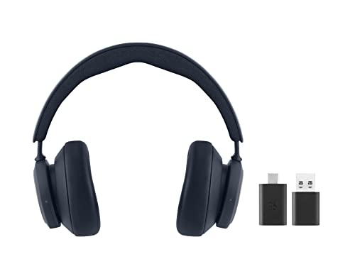 Bang & Olufsen Beoplay Portal - Comfortable Wireless Noise Cancelling Gaming Headphones for PC and Playstation, Navy