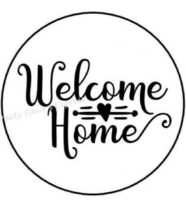 party favors express 30 pcs 1.5'' inch welcome home stickers - new home stickers - home stickers for envelope seals labels - d #aa61rk