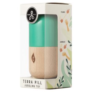 Terra Kendama - The Pill - Wooden Skill Toy (Dark Green)