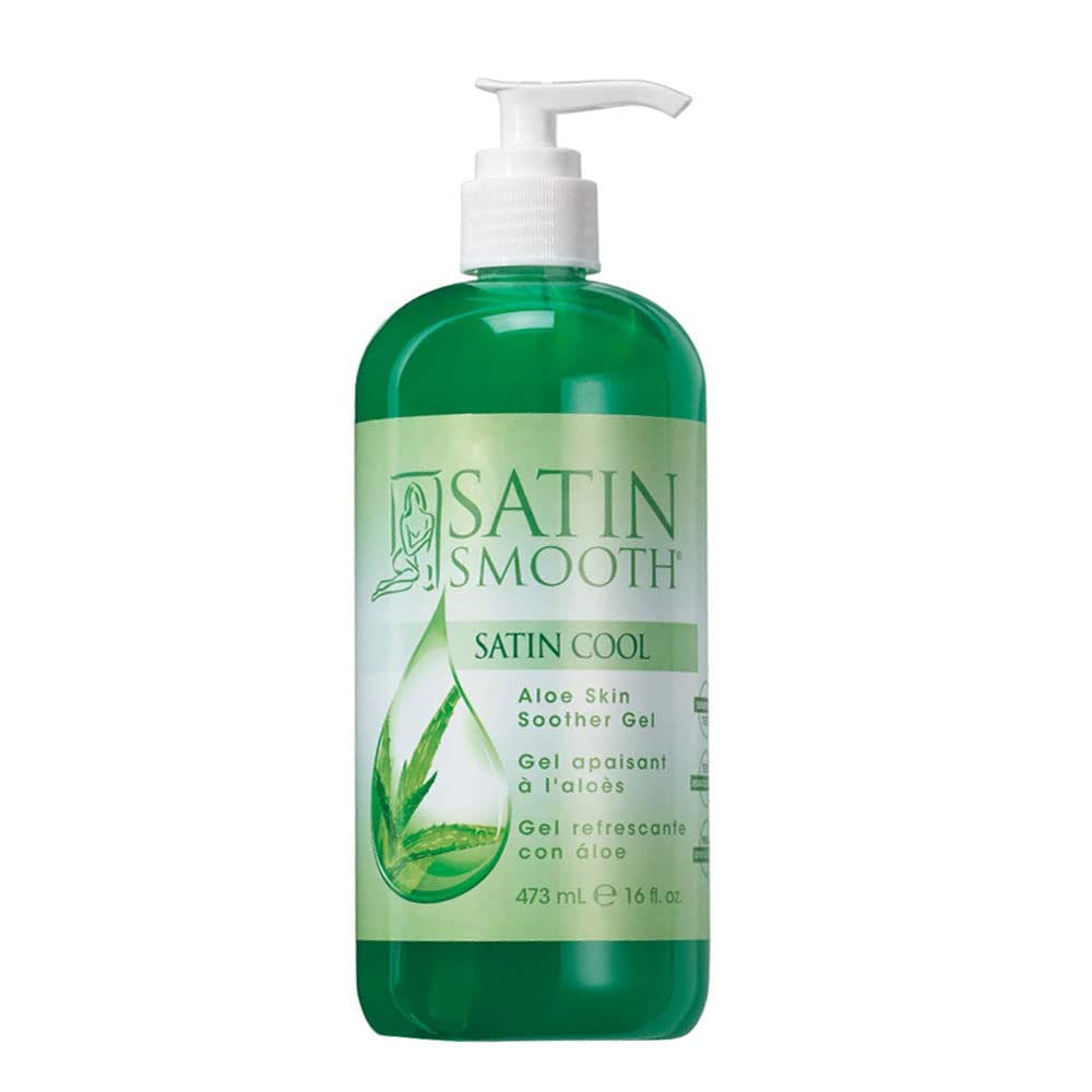 SATIN COOL Smooth Cleanser & Cool Aloe Vera Gel 16 oz / 473 ml Each