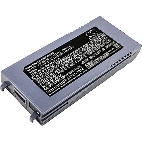 Battery for GE Echographe Logic-E Echographe Logiq I Echographe Vivid E Logiq E Logiq I Ultrasound Machines Vivid e Vivid E Ultrasound 5120410-2 5422172 M2836 M2836NO T