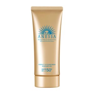 2022 model anessa perfect uv skin care gel n sunscreen / uv fruity floral scent, main unit 3.1 oz (90 g)