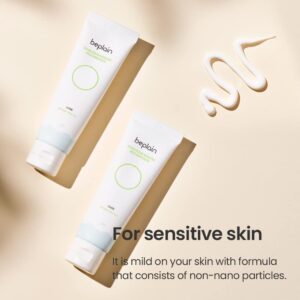 beplain Clean Ocean Mild Sunscreen SPF50+ PA++++ 1.69 fl oz [For Oily Skin] | Matte Finish | Light and Sebum Free Sunscreen | Korean Skin Care