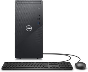 2021 newest dell inspiron 3891 desktop pc, intel core i3-10105, 12gb ram, 1tb hdd, wifi 6, bluetooth, hdmi, dvd-rw, wired keyboard&mouse, win 11 home (renewed)