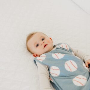 Copper Pearl Sleep Sack: Warm and Cozy Baby Bag in a Variety of Trendy Designs, Safe Alternative to Blankets, Sleeveless Baby Sleep Sack Swaddle Sizes Newborn to 24 Months - Slugger